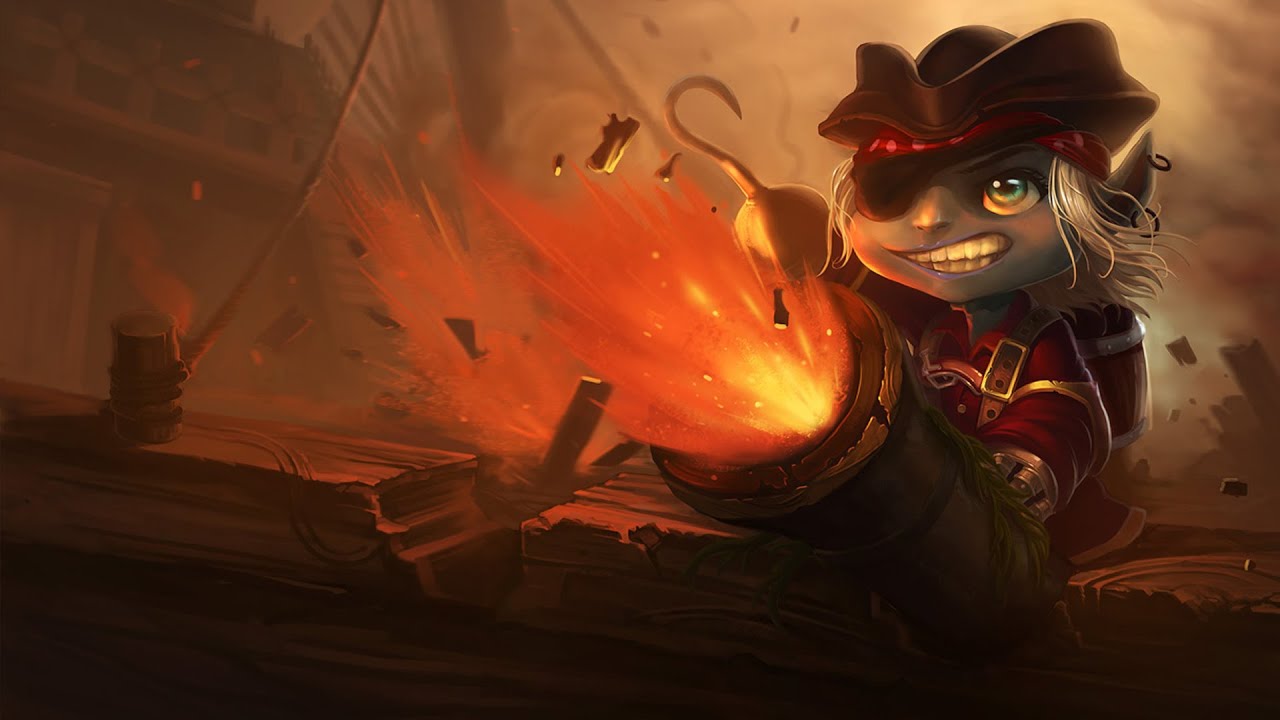 Buccaneer Tristana - League of Legends Skin Spotlight - YouTube
