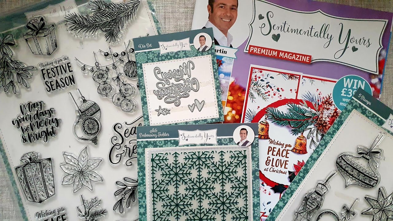 Sentimentally Yours Magazine Box Kit No.8 • Flip Through - YouTube