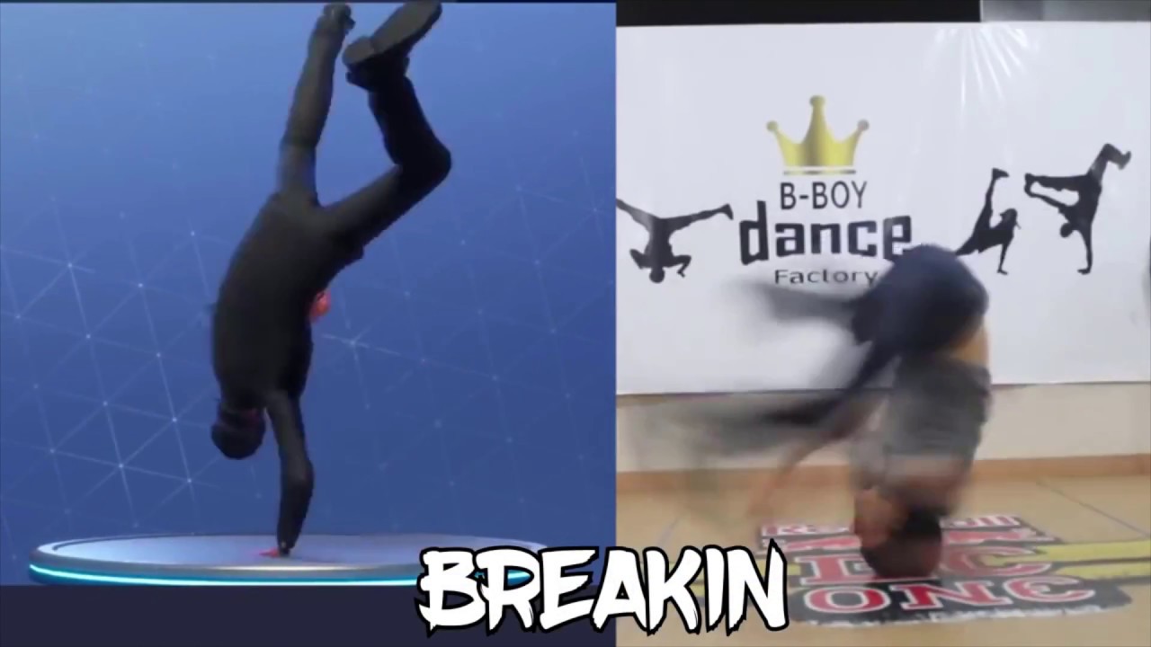 ALL FORTNITE DANCES IN REAL LIFE! (BREAKIN, BEST MATES) SEASON 3 NEW ...