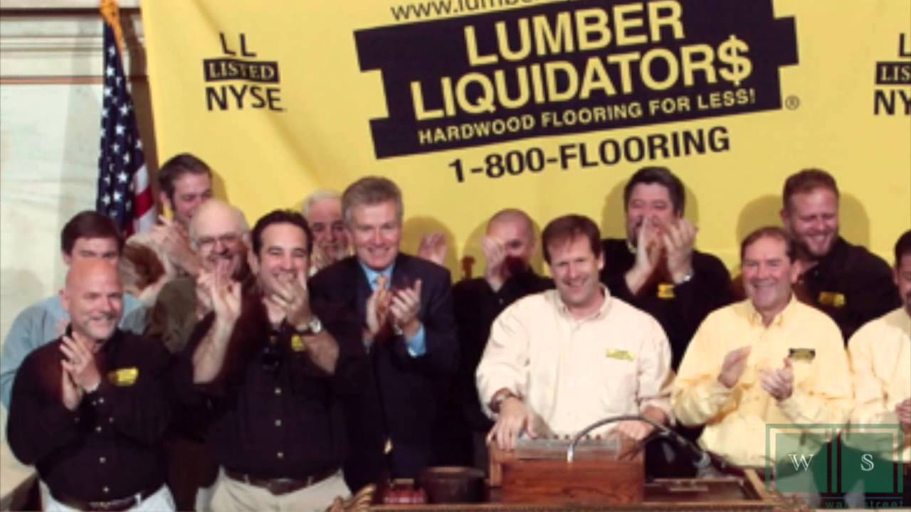Lumber Liquidators slammed! CBS report sends stocks plummeting - YouTube