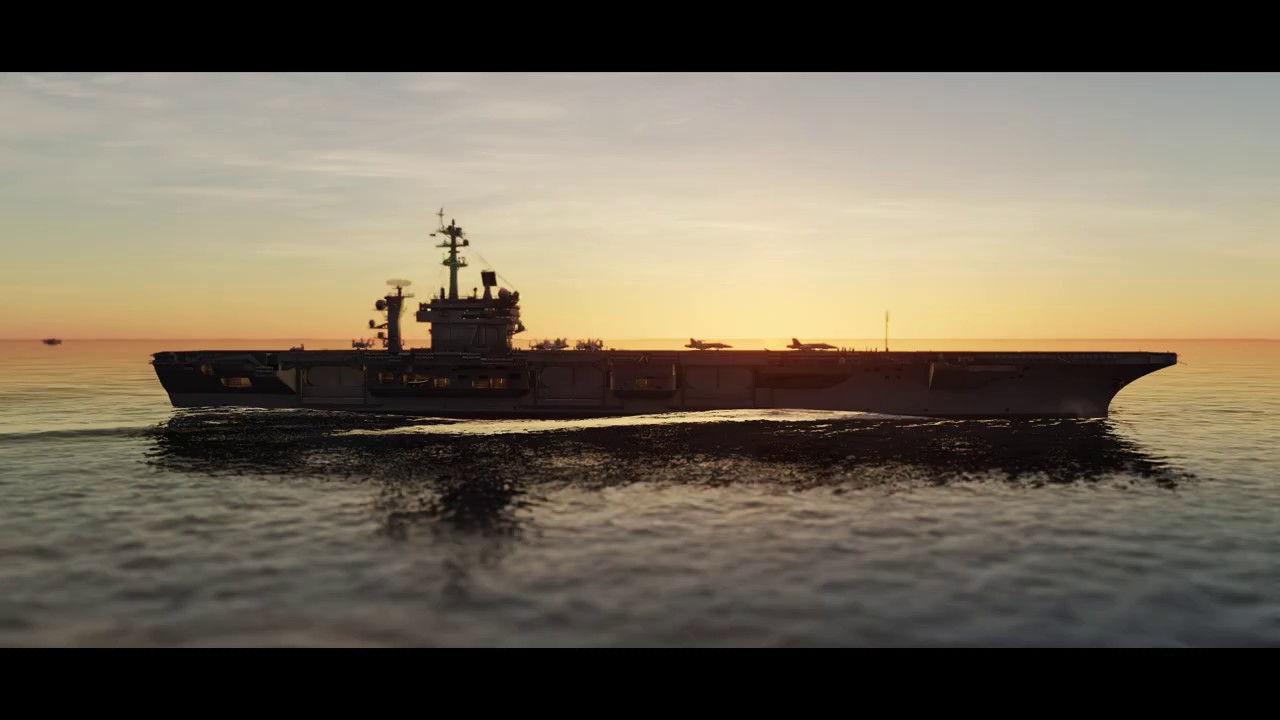 DCS : Supercarrier Main Menu Theme - YouTube