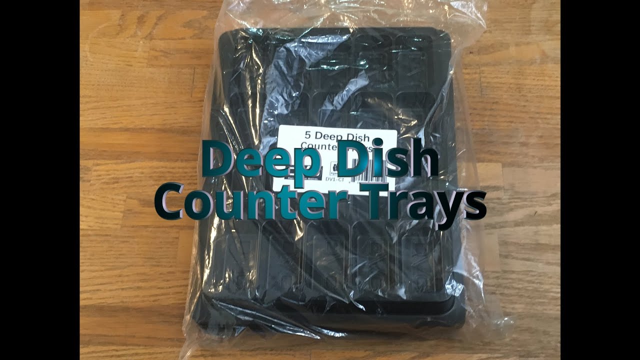 Deep Dish Counter Trays Review - YouTube