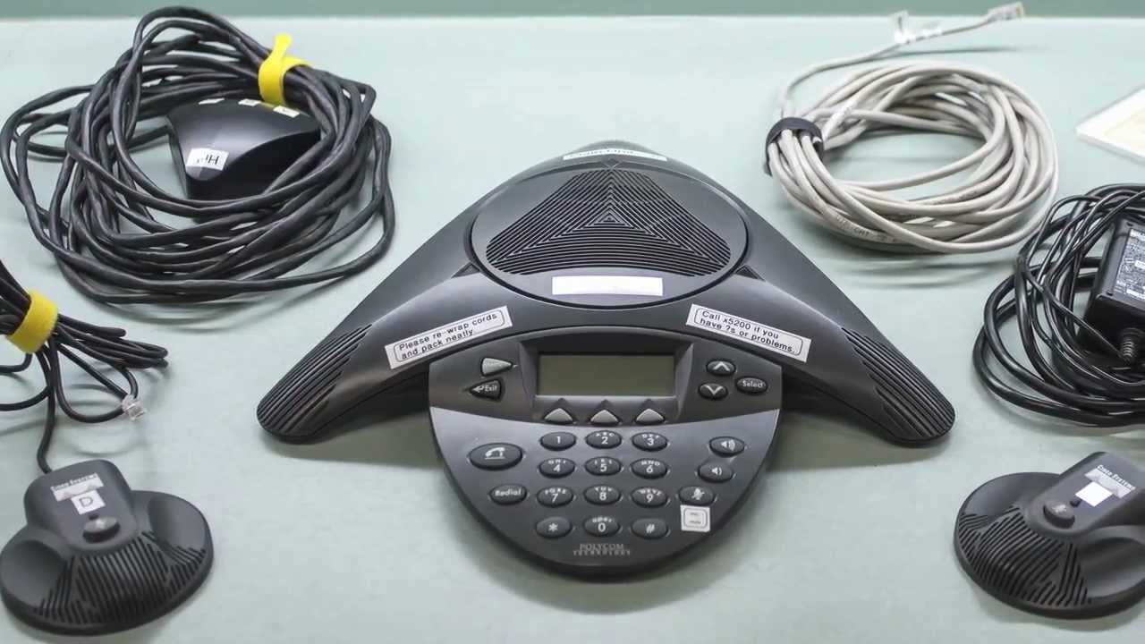 "Teleconference Units" - Media Services Equipment Training - YouTube