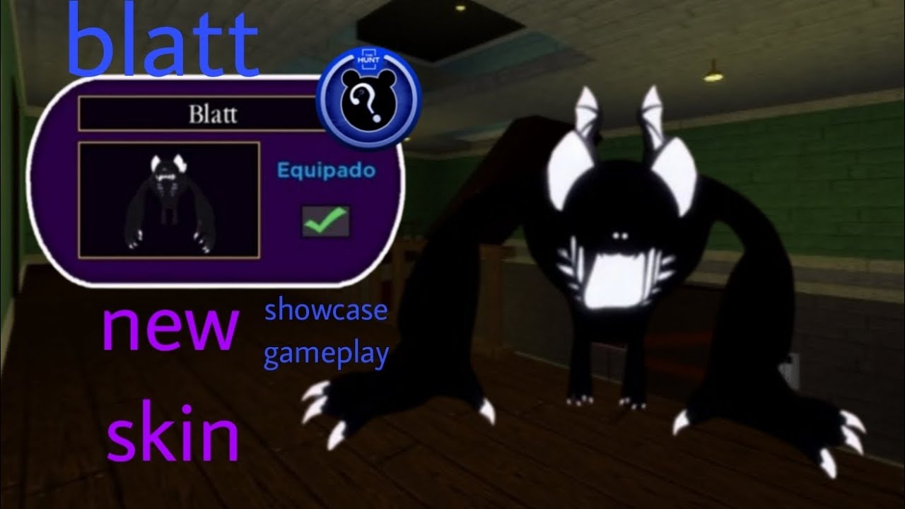 New blatt skin in Piggy (Showcase & gameplay) - YouTube