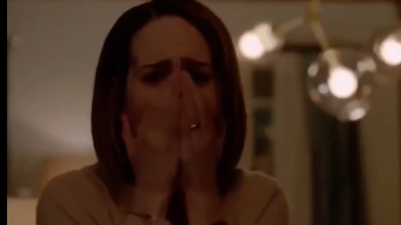Stan Twitter: Ally from AHS Cult crying dramatically - YouTube