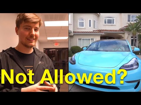Why Can’t Mr Beast Accept Free Tesla? - YouTube