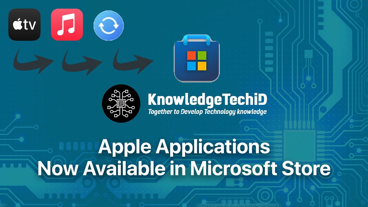 Apple Apps Now Available On Windows - YouTube