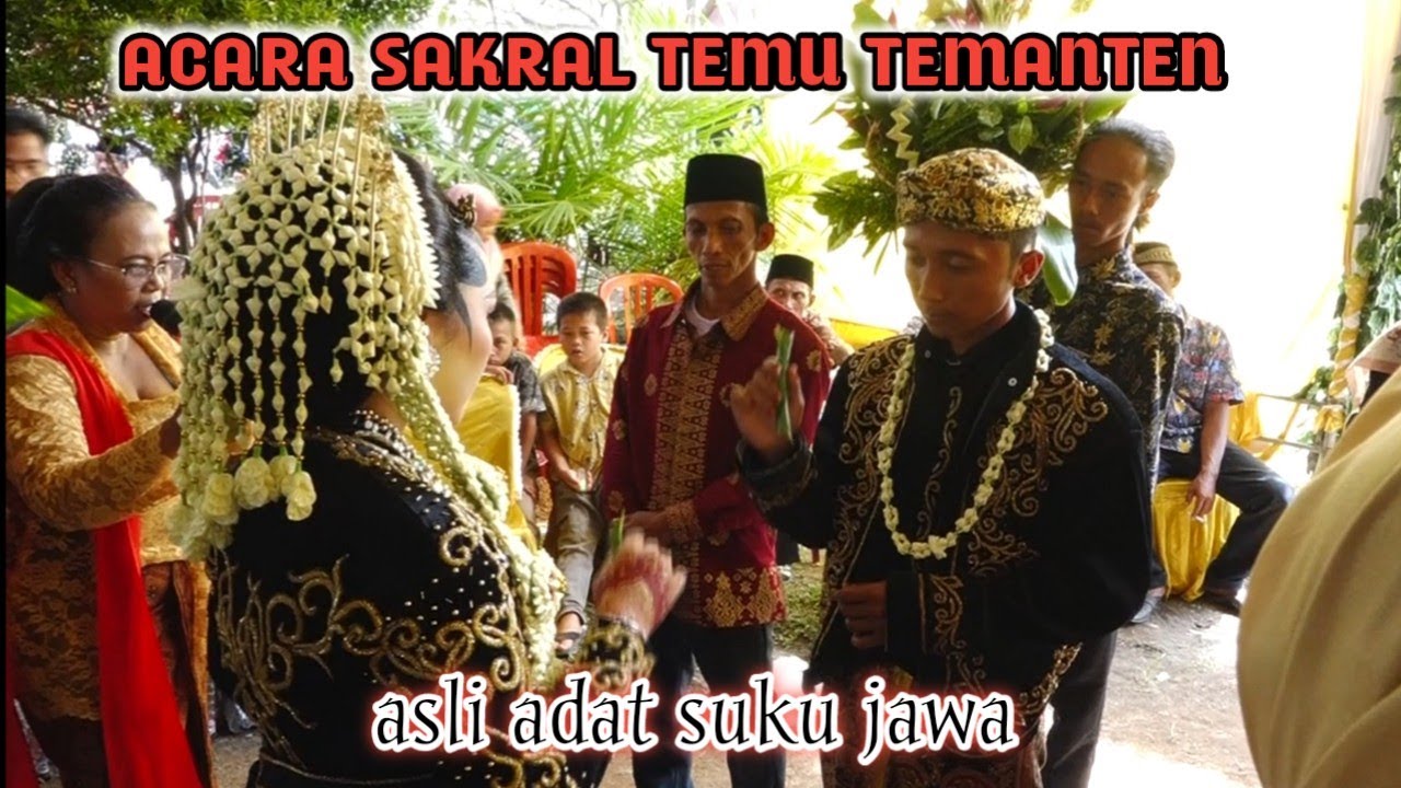 Rewang hajatan "temu temanten" acara paling sakral dalam perkawinan ...