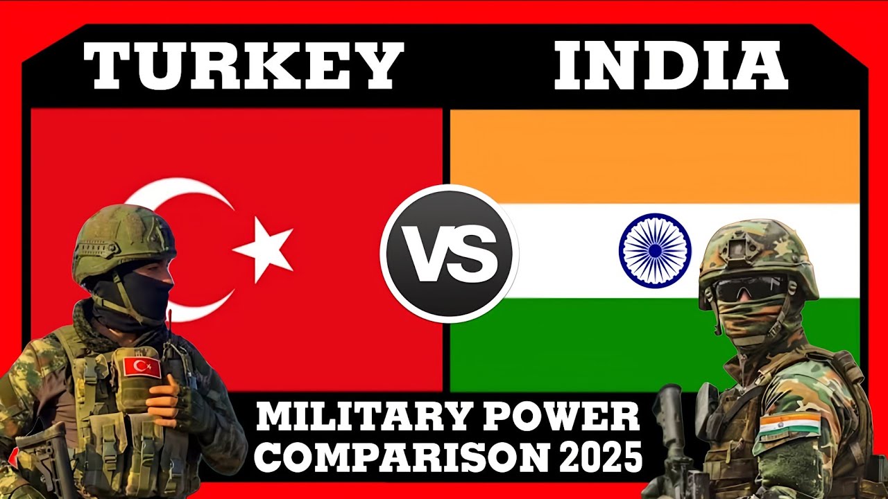 India vs Turkey Military Power Comparison 2025 | Turkey vs India ...