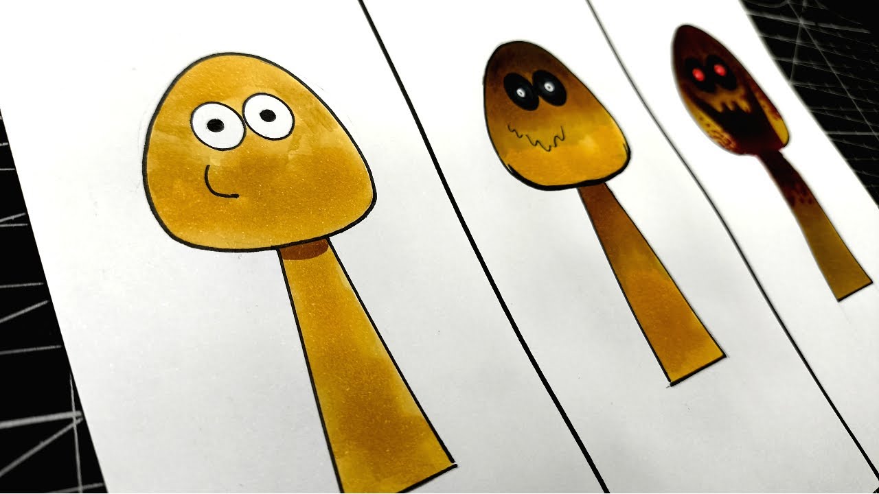 Dibujo Todas las Fases en el Nuevo Incredibox Sprunki OC de Pou: De la ...