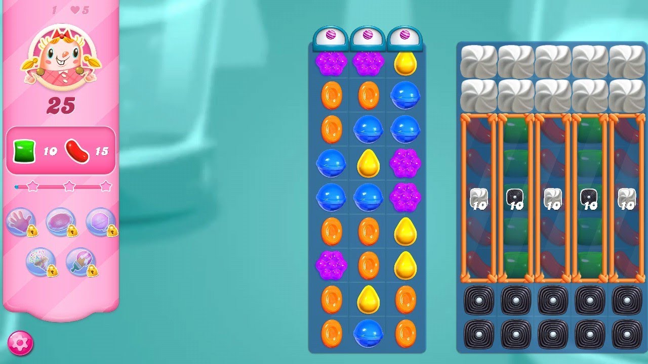 Candy Crush Saga Custom Level 5 - YouTube