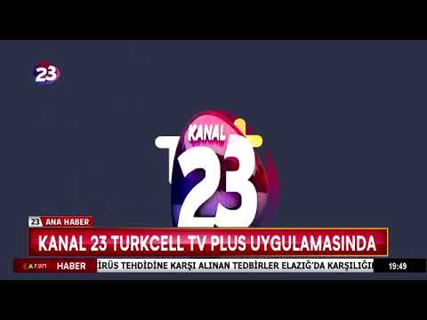 KANAL 23 TURKCELL TV PLUS UYGULAMASINDA