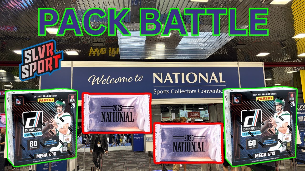 Dad is On Hot Streak! Pack Battle with 2025 National Silver Packs and ...