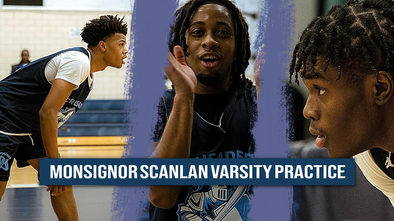 INSIDE: Monsignor Scanlan Boys Varsity - Conditioning Practice w/ Head ...