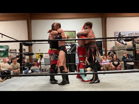 Alex Zayne and Caleb Courageous vs The Wolves (Resolute Wrestling 3/22 ...