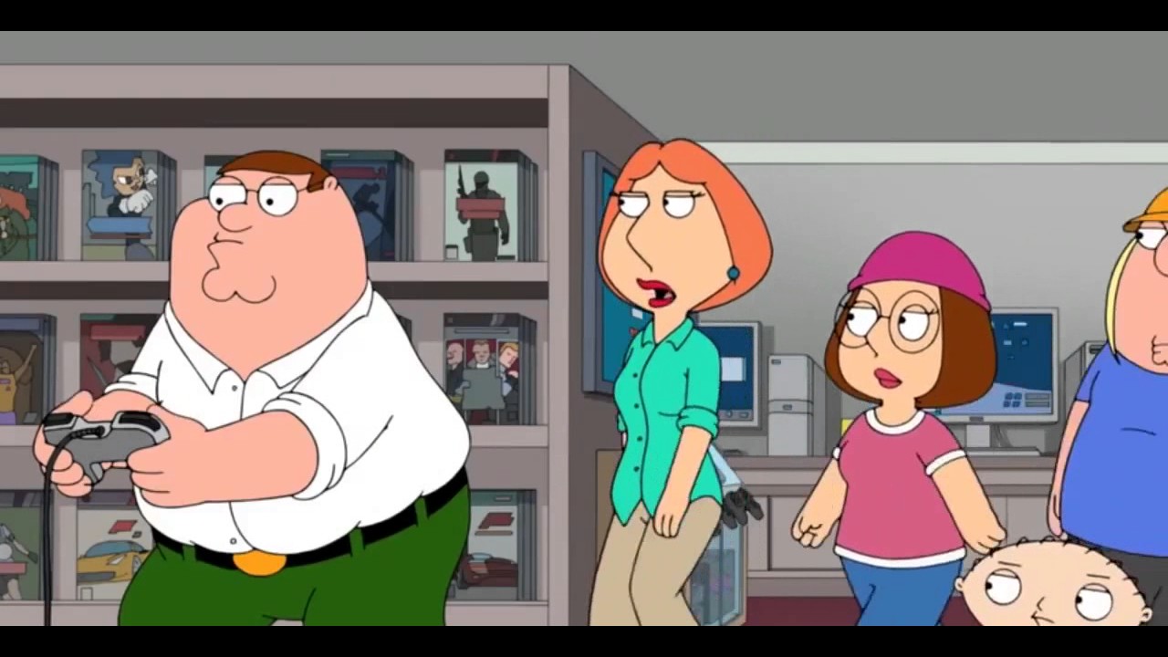 Family Guy: Peter lost in the mall - YouTube