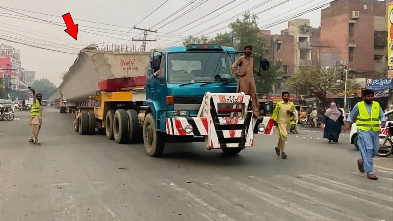 Extremely Dangerous Transport Skill Operations Oversize Truck | World ...