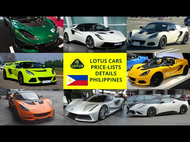 Lotus Car Price Range