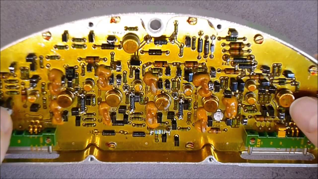 Two small missile radar PCBs - YouTube