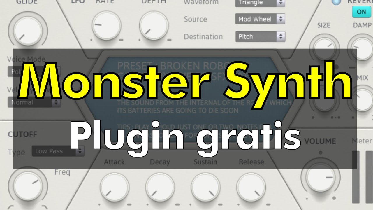 Monster Synth es el Sintetizador Gratuito que Necesitas Ahora - YouTube