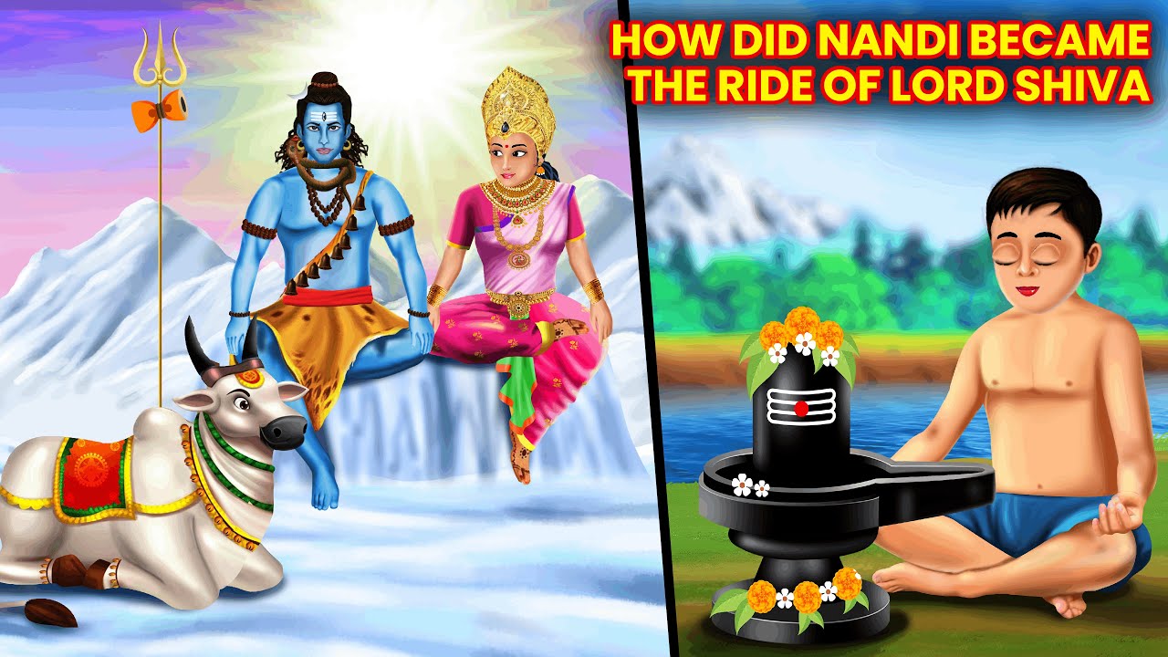 How Did Nandi Became The Ride Of Lord Shiva | Moral Stories in English ...