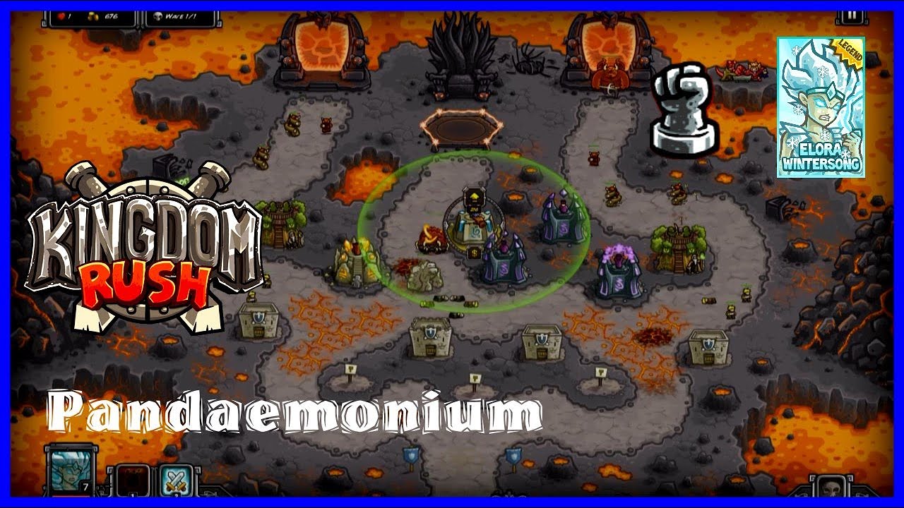 Kingdom Rush: Pandaemonium[IRON][hard] - YouTube