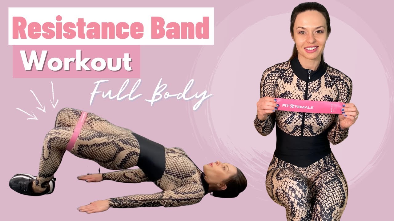 Mini RESISTANCE BAND workout FULL BODY - YouTube