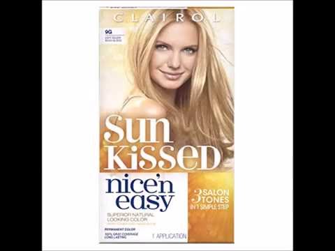 Clairol Nice 'N Easy Hair Color 9G Natural Light Golden Blonde 1 Kit ...