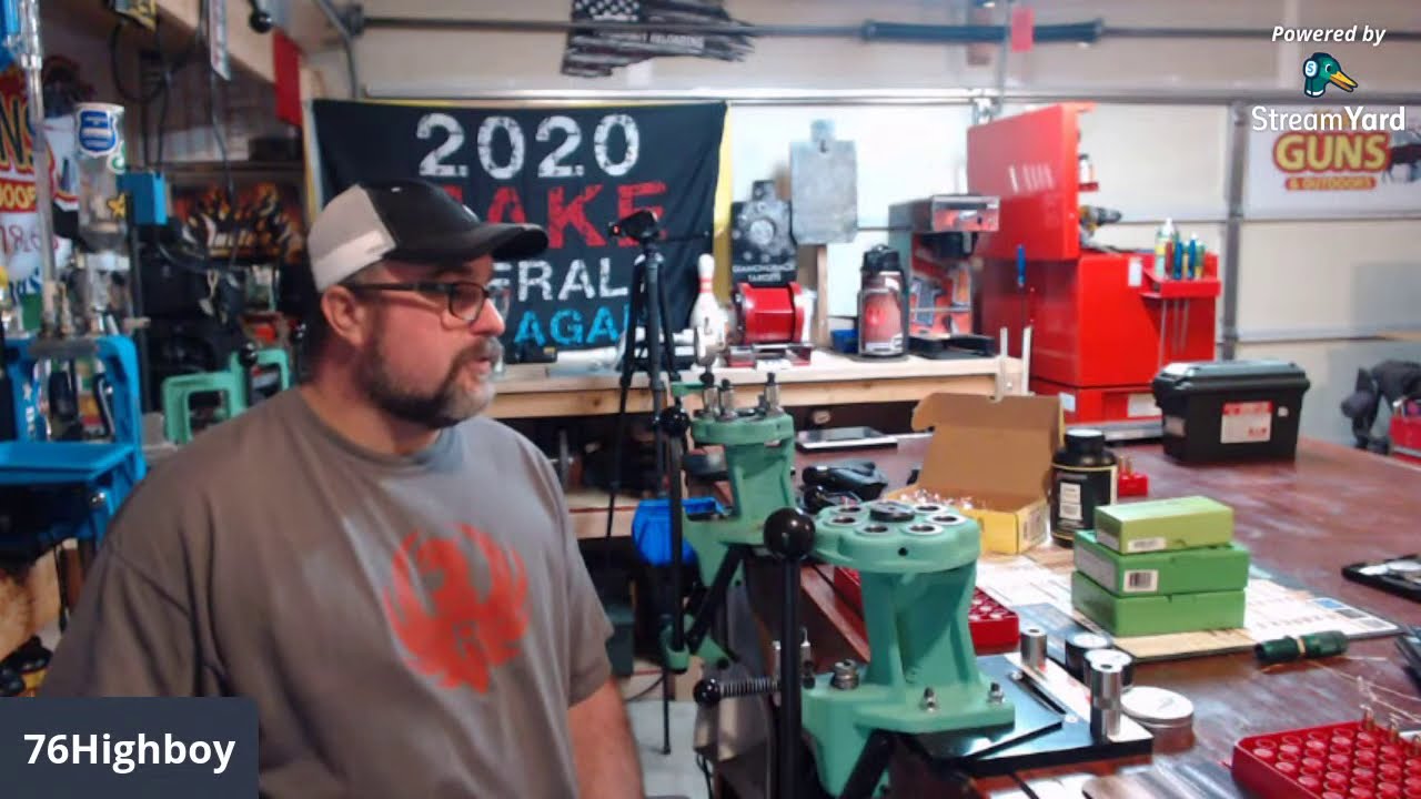 Reloading Workshop: Accura 45 acp, 230 Gr. RN. 700X and Redding T7 Turret - YouTube