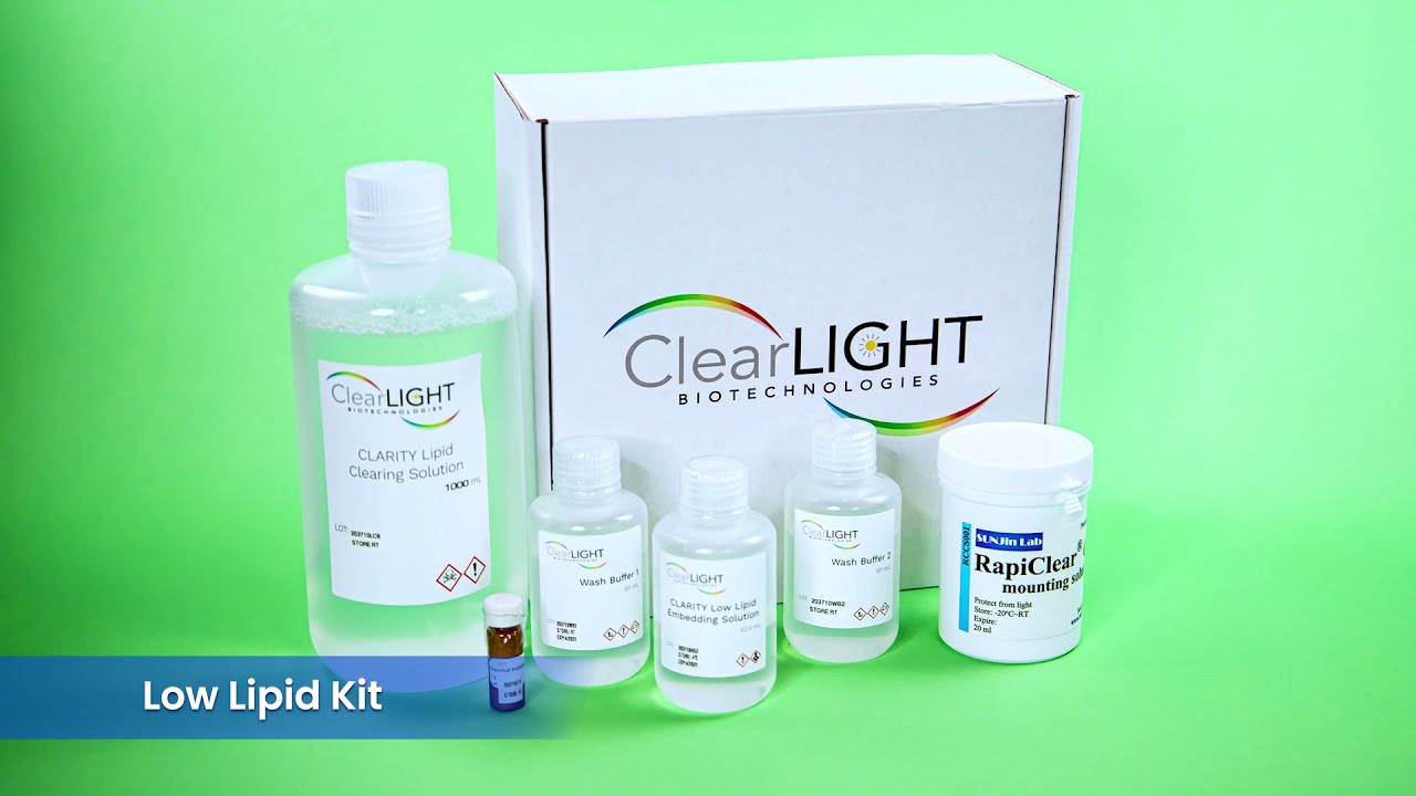 CLARITY Tissue Clearing Kits Introduction - YouTube
