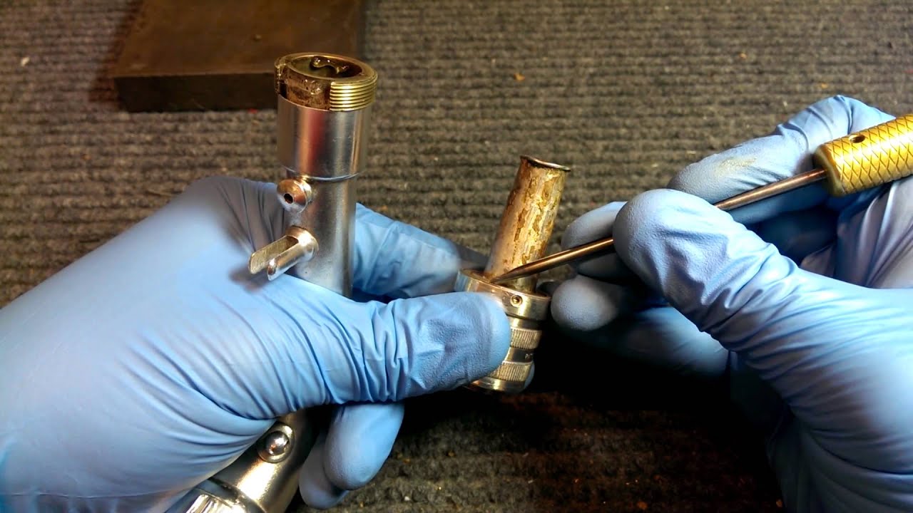 Saxophone Repair Topic: Assembly of the Conn Saxophone Microtuner - YouTube