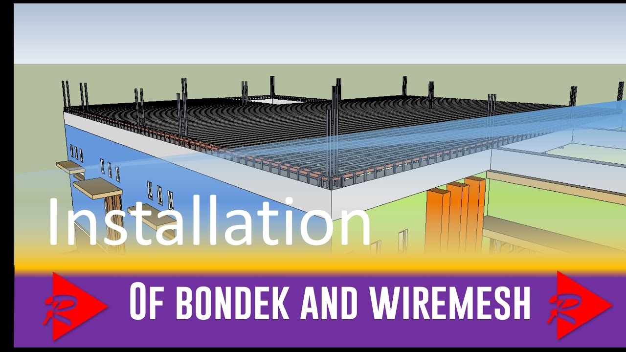 Teknik Cara Pemasangan Bondek Dan Wiremesh Dengan Metode Yang Bagus Dan ...