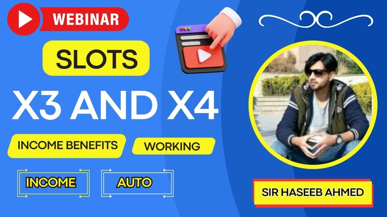 X3 and X4 Slot's WORKING EXPLAIN BY || SIR HASEEB AHMAD - YouTube