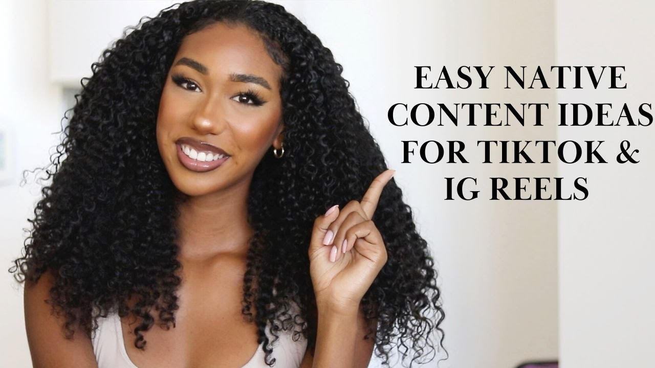 4 Types of Native Content to Make for Instagram Reels and TikTok - YouTube