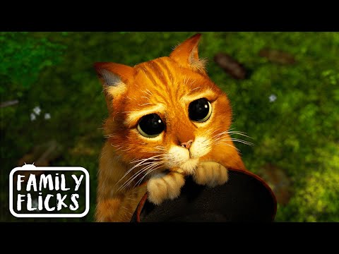 Introducing Puss In Boots! | Shrek 2 (2004) | Family Flicks