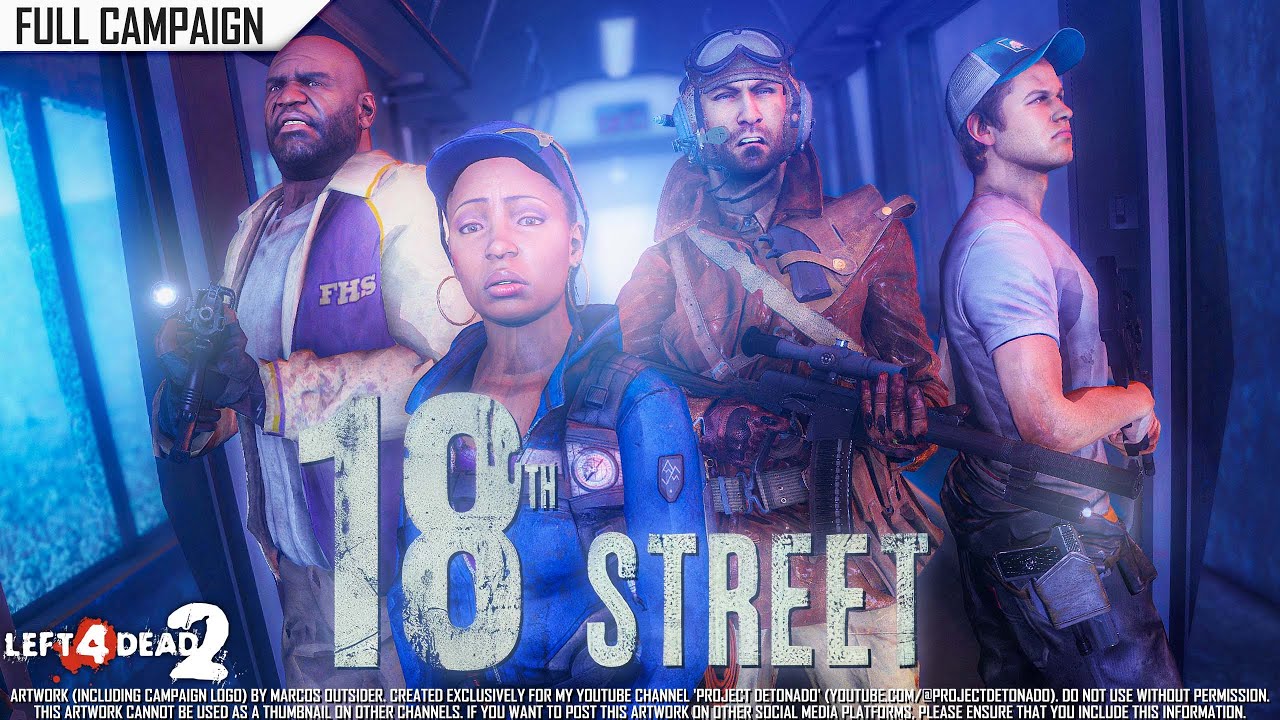 Left 4 Dead 2: 18th Street | Rating ⭐⭐⭐⭐ 4K 60fps - YouTube