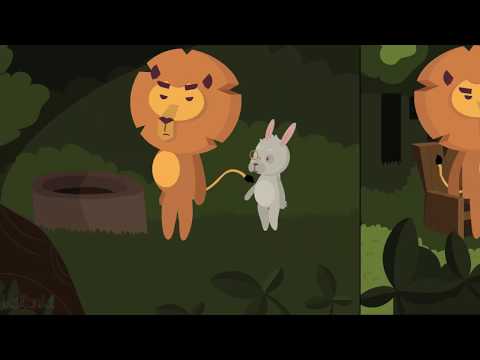 basitanlat çocuk | Aslan ile Tavşan