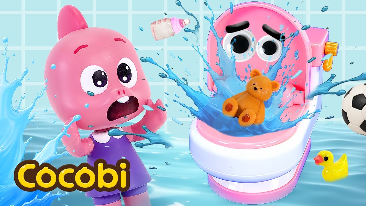 Don't Put Toys in the Toilet! Toilet Explosion😱 + More Fun Songs for ...