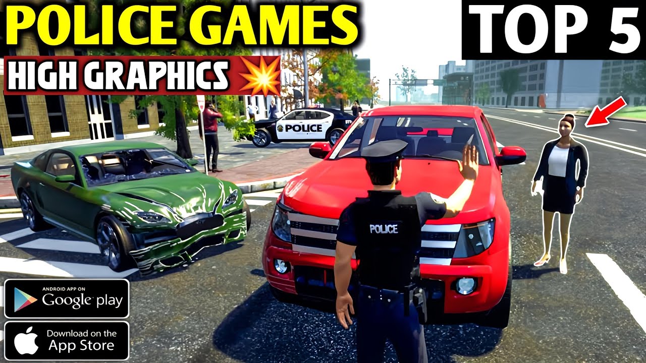 🚓 Top 5 Best Police Simulator Games For Android Ios 2024 | Best Police ...