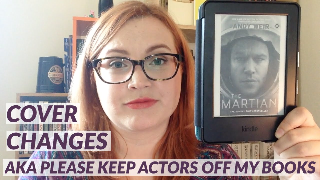 Cover changes aka please keep actors off my books - YouTube