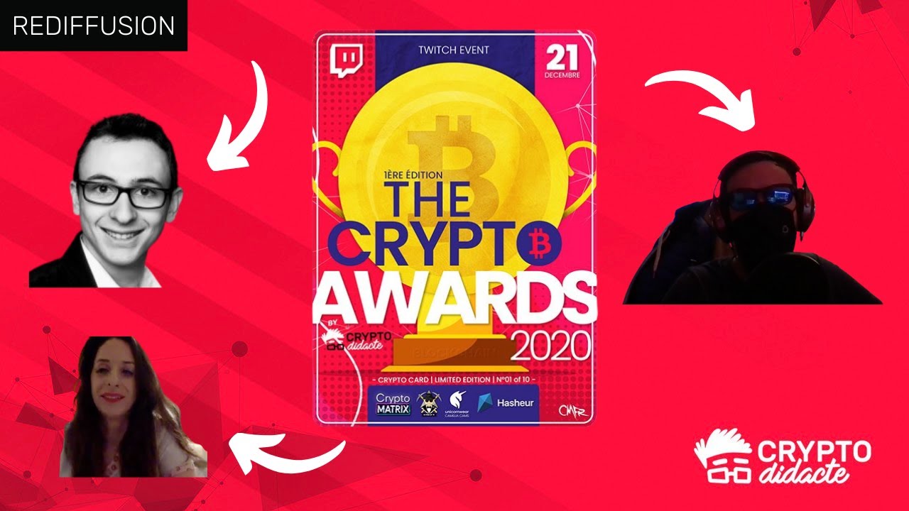 CRYPTO AWARDS 2020 ET BILAN DE L'ANNEE AVEC CAMELIA CAMS & CRYPTOMATRIX (2/3) - YouTube
