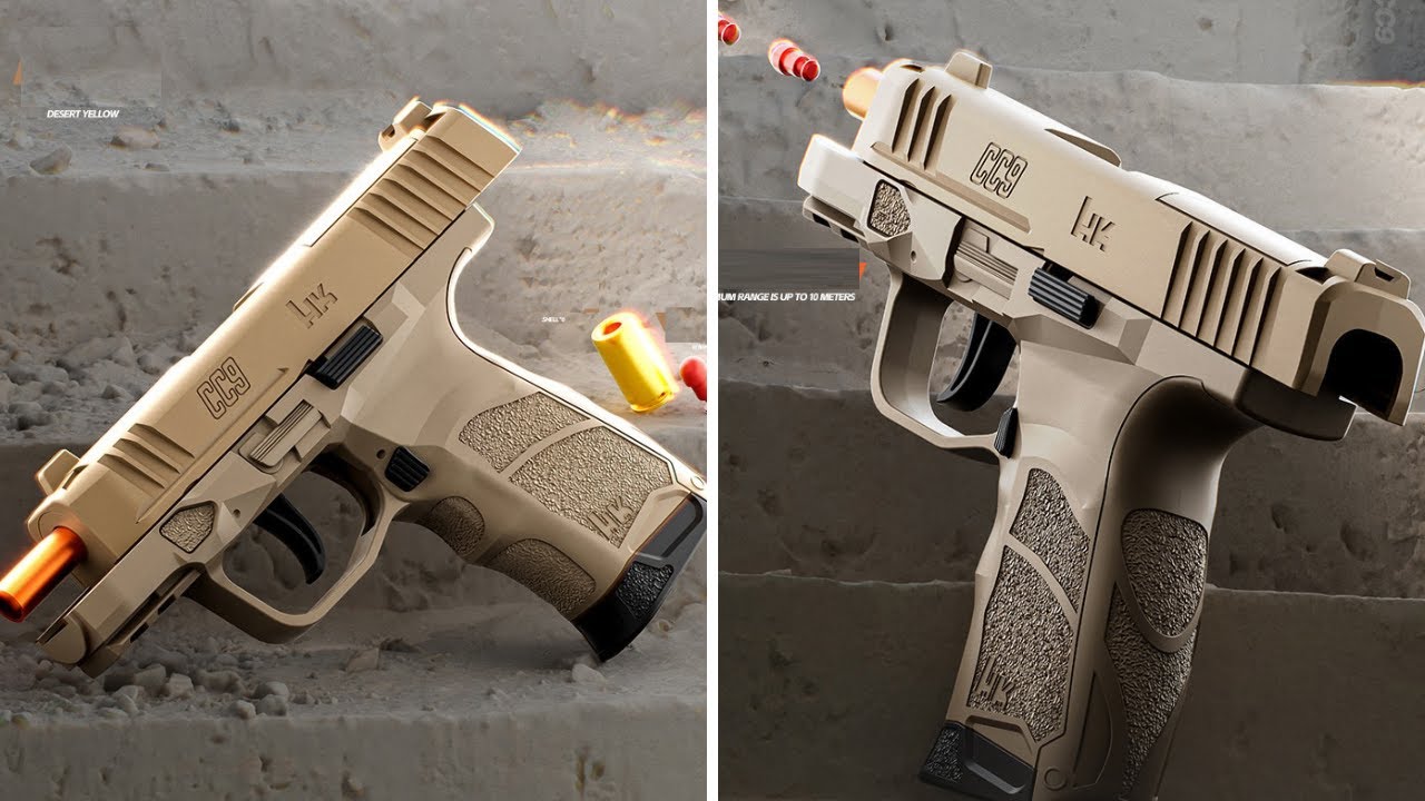 HK CC9 Auto Shell Ejection Toy Gun 2025 - YouTube