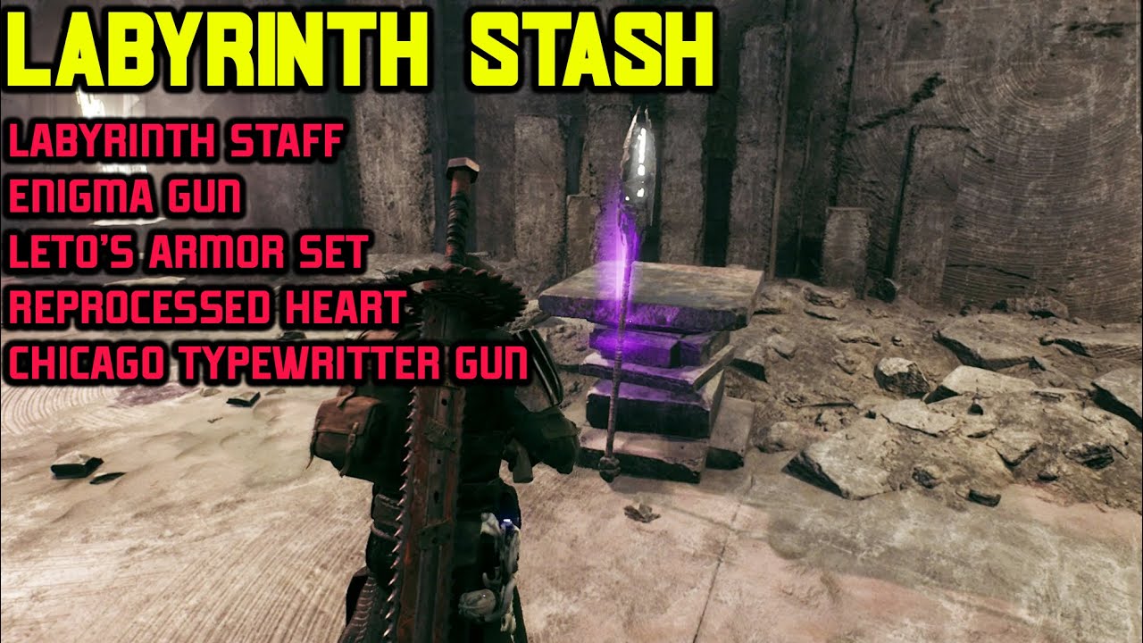Leto's Armor | All Labyrinth Secret Weapons - REMNANT 2 - YouTube