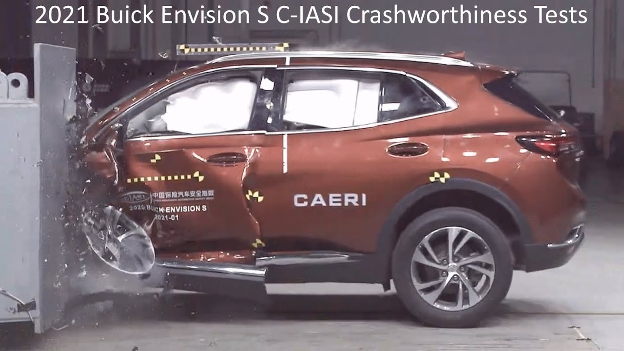 2021-2023 Buick Envision S C-IASI Crashworthiness Tests (Small Overlap ...