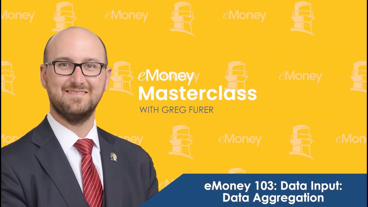 eMoney 103: Data Input - Data Aggregation - YouTube
