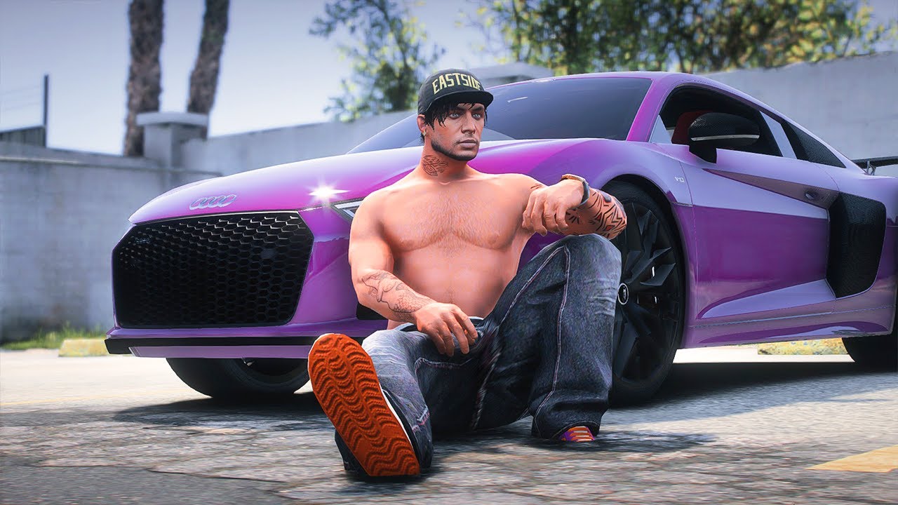 LAMBO R8 BMW LUNGA / FRONT YARD BALLAS💜/ COLD JEFFREY / GTA5RP IN ...
