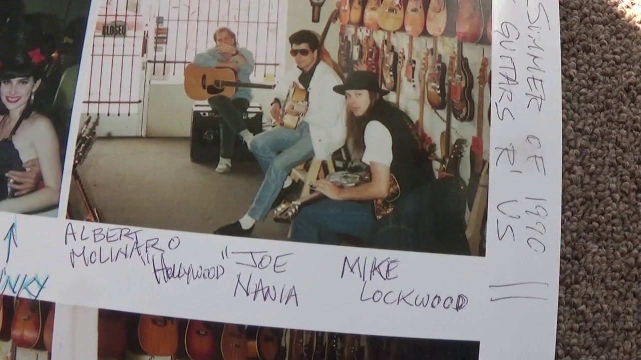 Joe Nania al mlnro mk lkwd gtr r us 1990 hollywood el vez pinkie ...