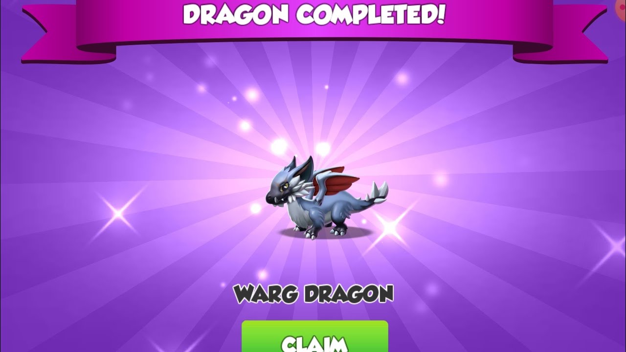 Unlocking The New Warg Dragon | Ancient Dragon Board | Dragon Mania ...