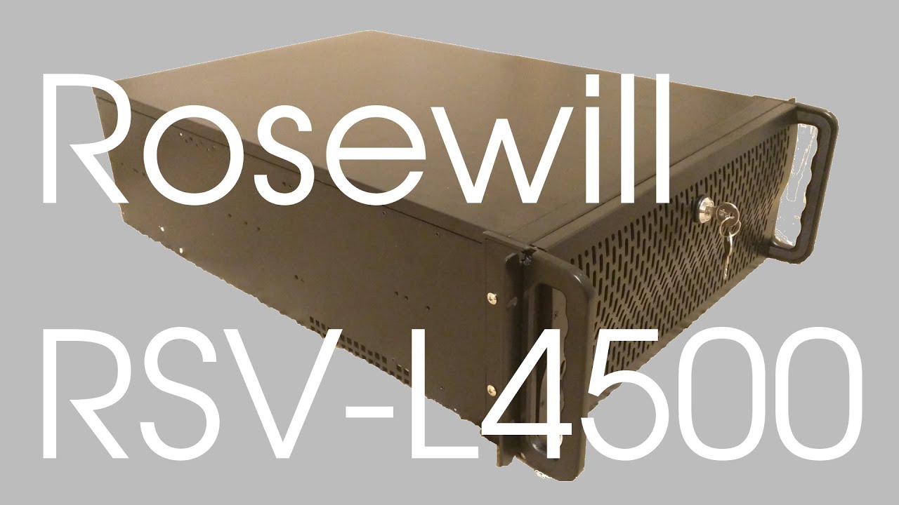 Unboxing: Rosewill RSV-L4500 - YouTube