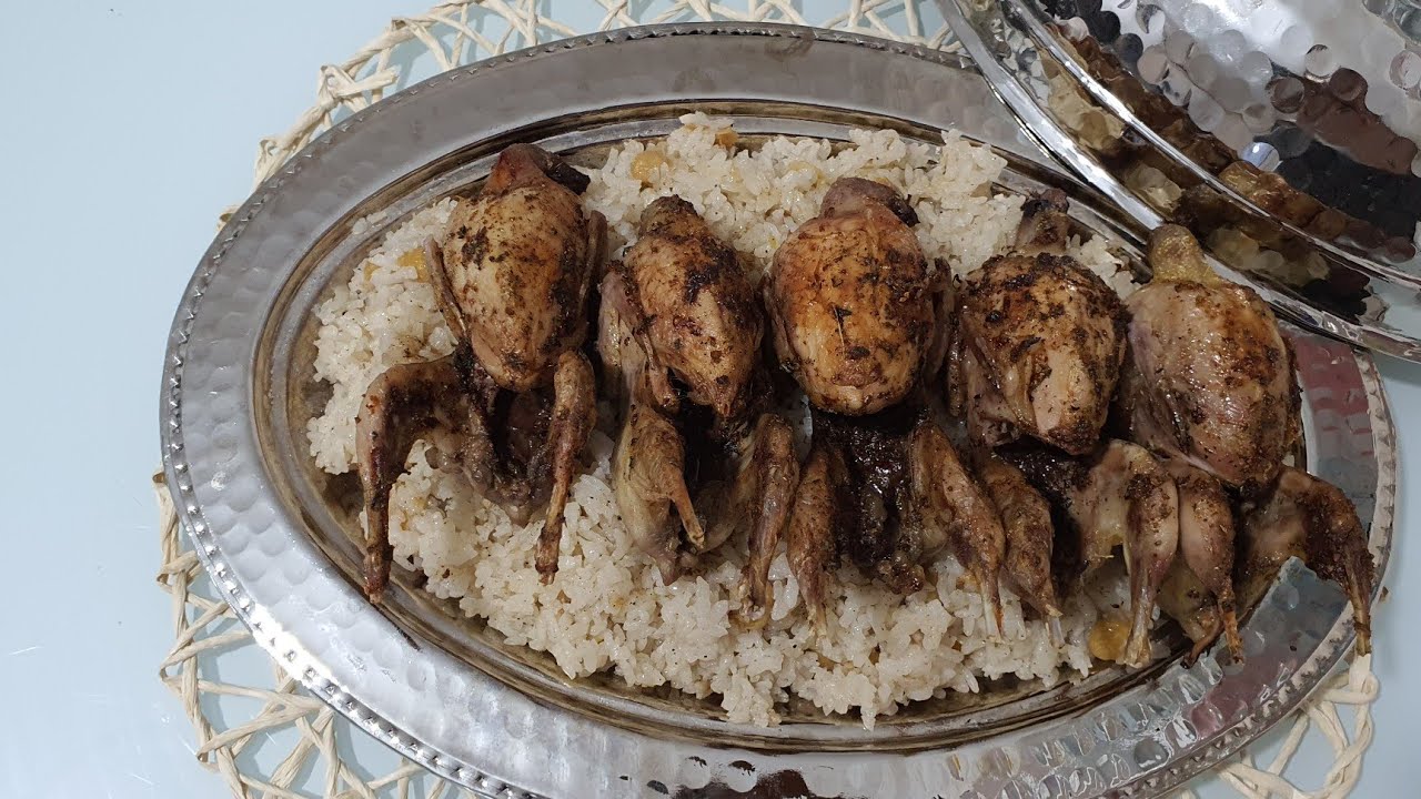 BÖYLESİ GÖRÜLMEDİ 😍 MUHTEŞEM PİLAVI ILE FIRINDA BILDIRCIN - YouTube